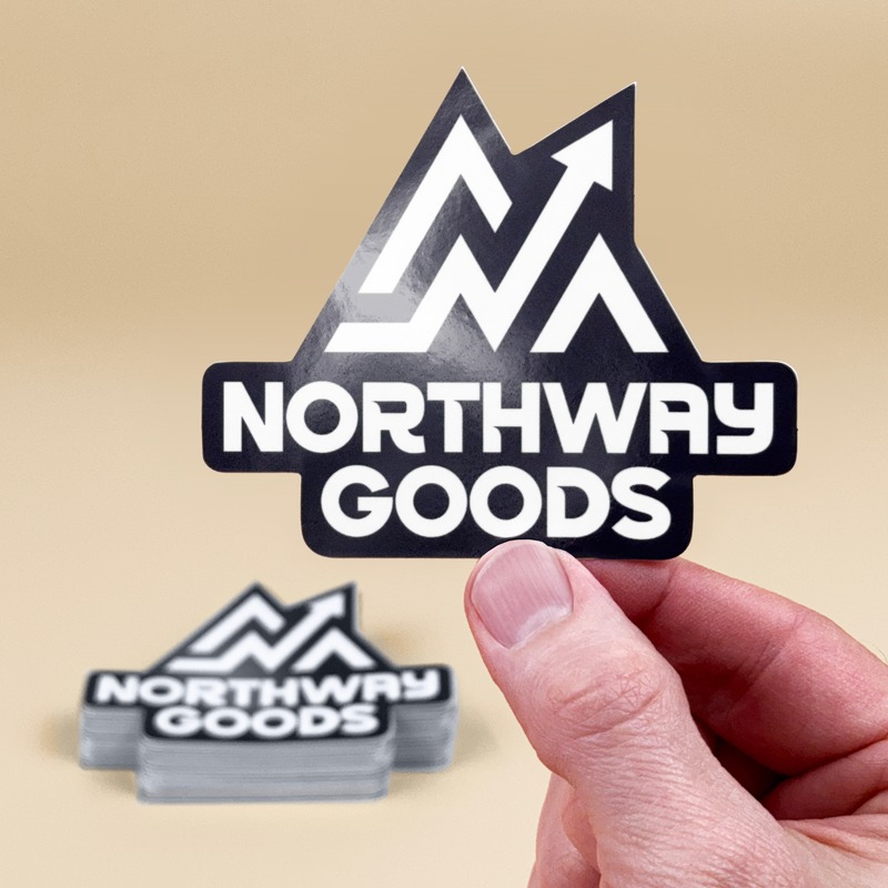 Custom Glossy Stickers - Free Shipping | InkWave