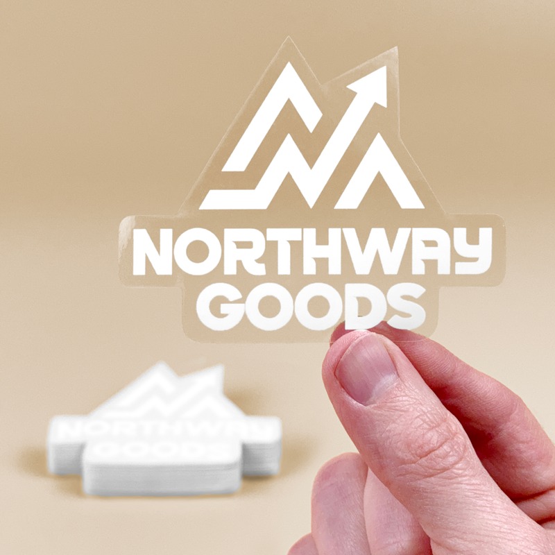 Custom Clear Stickers - Free Shipping | InkWave